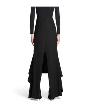 Balenciaga Deconstructed Godet Skirt