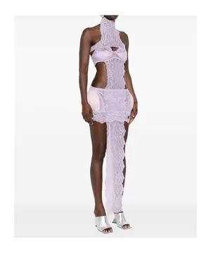 JEAN PAUL GAULTIER X Shayne Oliver Lace Lingerie Minidress