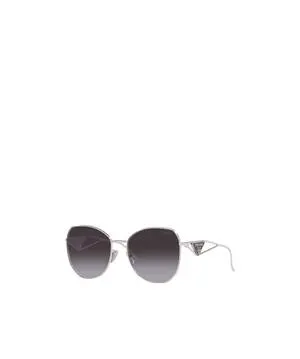 Prada Aviator-frame Sunglasses - Silver