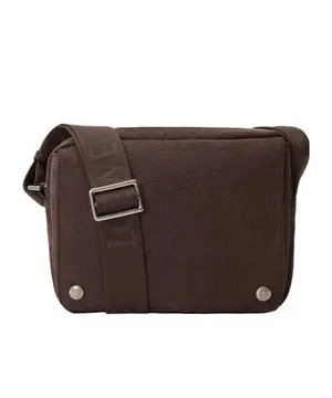 Loewe Medium Pebble Messenger Bag - Dark Chestnut