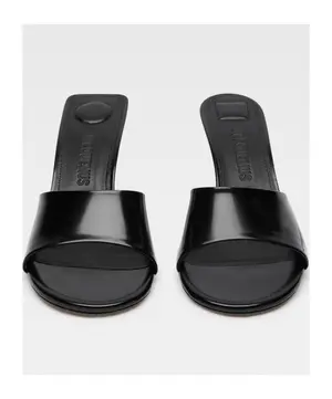 Jacquemus Les Cubisto Mules - Black
