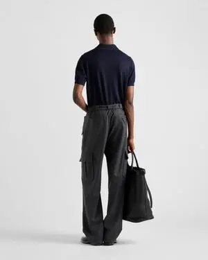 Prada Cashmere Polo Shirt