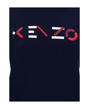 Kenzo Logo Embroidered Wool Jumper