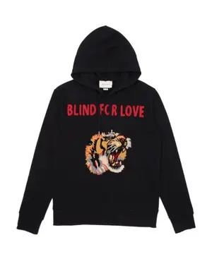 Gucci Embroidered Tiger Hooded Sweater