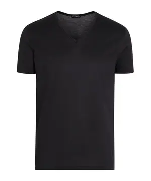 Zegna V Neck T-shirts For Men