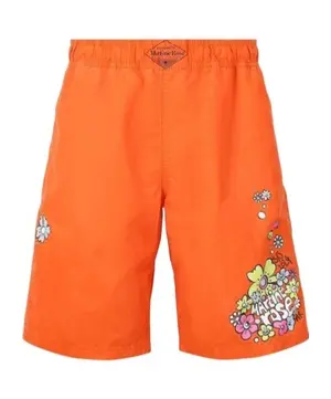 Martine Rose Printed Swim Shorts - Orange