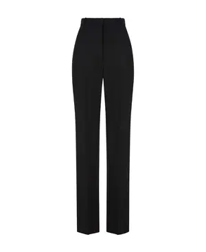 Alexander Mcqueen Box Pleat Pants For Women