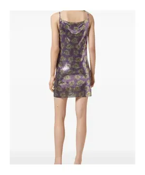 Versace Poppies Mini Dress
