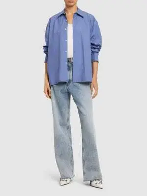 Alexander Wang Embroidered Logo Patch Shirt