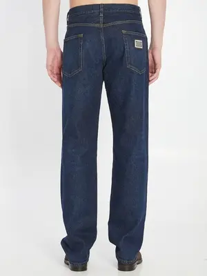 Dolce & Gabbana Straight Leg Jeans - Blue