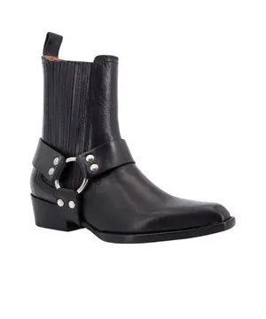 Paris Texas Helena Pointed-toe Ankle Boots - Black