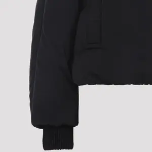 Sportmax Glizia Zip-up Down Jacket - Black