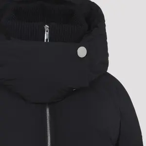 Sportmax Glizia Zip-up Down Jacket - Black