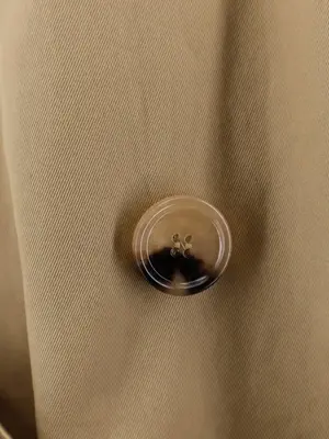 Burberry Double Breasted Belted Trench Coat