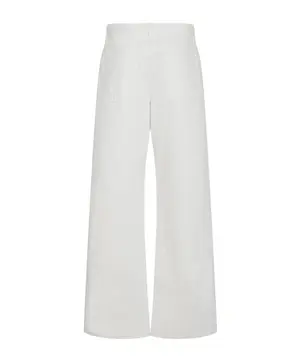 THE ROW Button Detailed Straight Leg Jeans