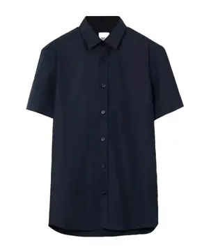Burberry Short-sleeved Shirt - Blue