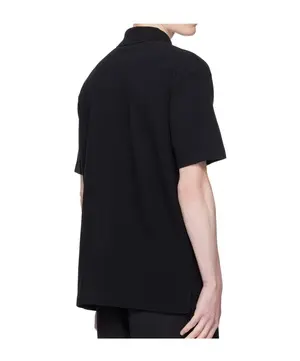 Maison Kitsuné Fox Head Short-sleeve Polo Shirt