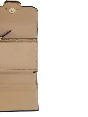 Valentino Garavani Vlogo Signature Leather Wallet