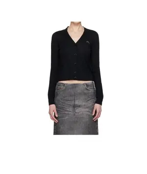 DIESEL® M-alima V-neck Knitted Cardigan
