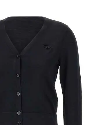 DIESEL® M-alima V-neck Knitted Cardigan