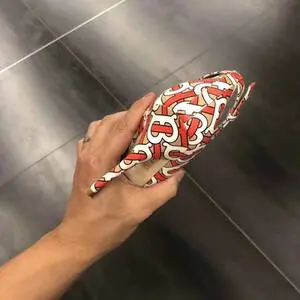 Burberry Tb Monogram Print Pumps