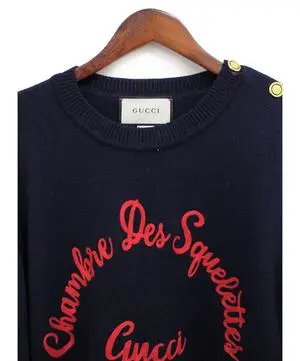 Gucci Tiger Emblem Knit Sweater
