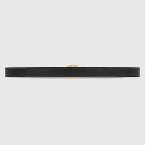 Gucci Reversible Gg Belt - Black