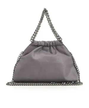 Stella McCartney Falabella Drawstring Crossbody Bag - Gray