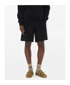 Burberry Cross Stitch Ekd Cotton Shorts