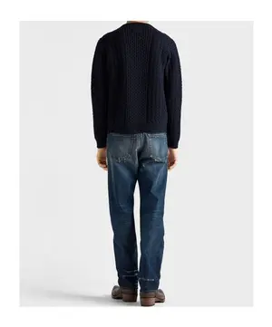 Prada Cable Knit Wool Sweater