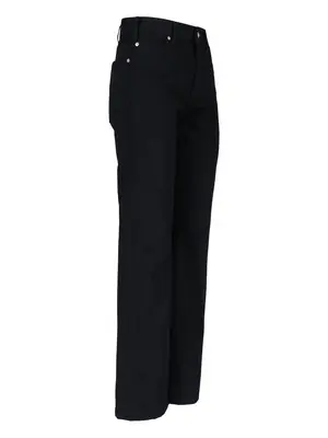 Celine Lulu Jeans In Raw Wash Denim