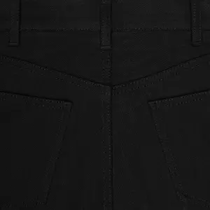Celine Lulu Jeans In Raw Wash Denim