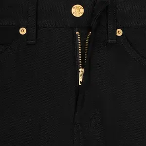 Celine Lulu Jeans In Raw Wash Denim