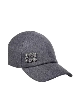 ROGER VIVIER Embellished Baseball Cap