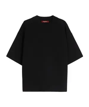 Max Mara Amici Short-sleeved Knitted Jumper