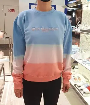 Givenchy Logo Gradient Crewneck Sweater