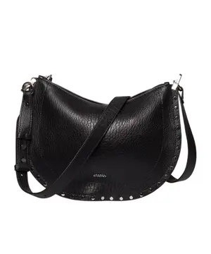 Isabel Marant Étoile Oskan Studded Shoulder Bag - Black