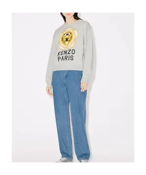 Kenzo Tiger Academy Embroidered Wool Blend Jumper