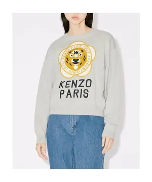 Kenzo Tiger Academy Embroidered Wool Blend Jumper