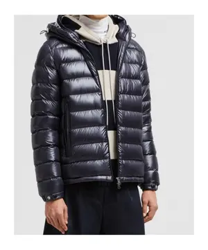 Moncler Besines Zip-up Hooded Down Jacket