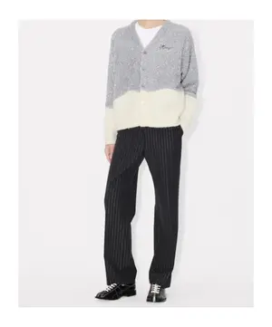 Kenzo Winter Holidays' Tinsel Cardigan In Mixed Wool