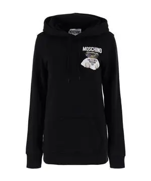 Moschino Trimmed Sweatshirts Hoodies For Women