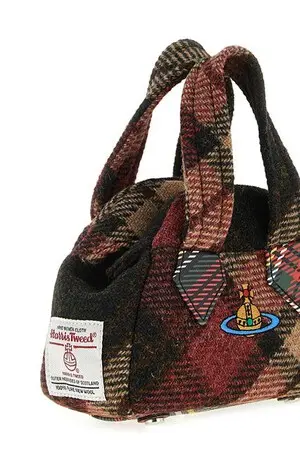 VIVIENNE WESTWOOD Logo Embroidered Mini Handbag