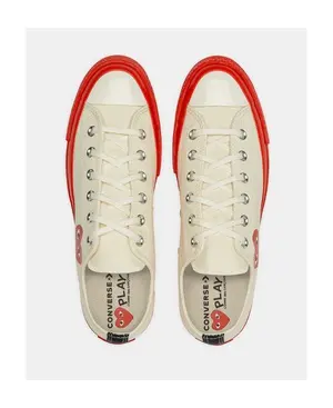 Play Comme Des Garcon Tie Casual Sports Sneakers