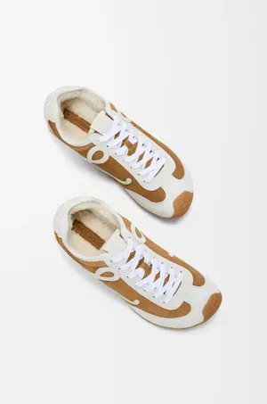 Loewe Ballet Runner 2.0 Sneakers - Tan/white