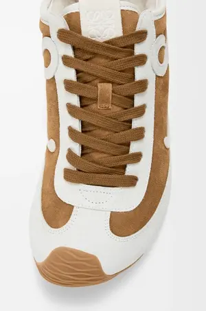 Loewe Ballet Runner 2.0 Sneakers - Tan/white