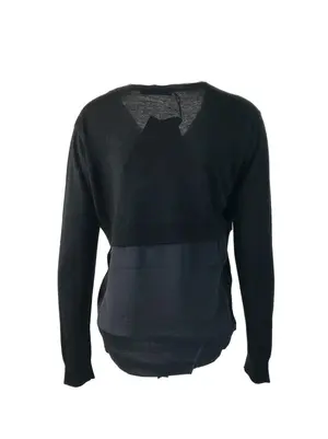 Max Mara Long Sleeve V-neck Sweater