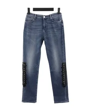 Sportmax Embellished Straight Leg Jeans