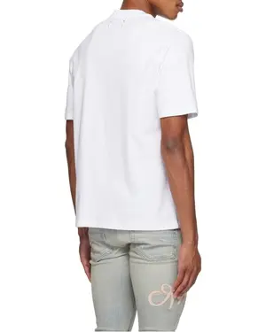 Amiri Logo Printed Crewneck T-shirt