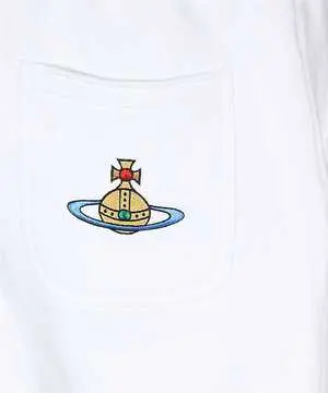 VIVIENNE WESTWOOD Orb Embroidered Drawstring Track Pants